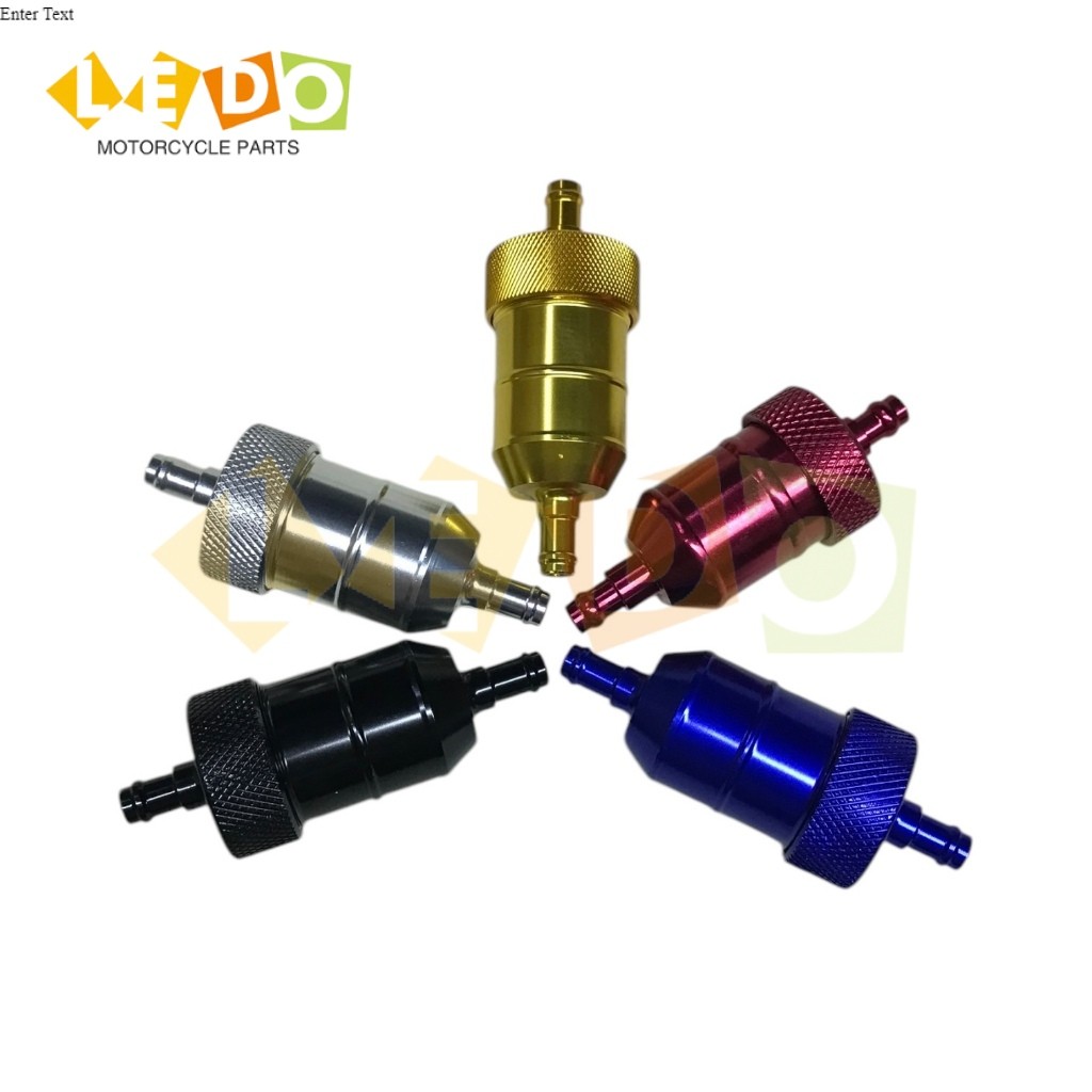 MOTOCYCLE UNIVERSAL FUEL FILTER ALLOY | Shopee Philippines