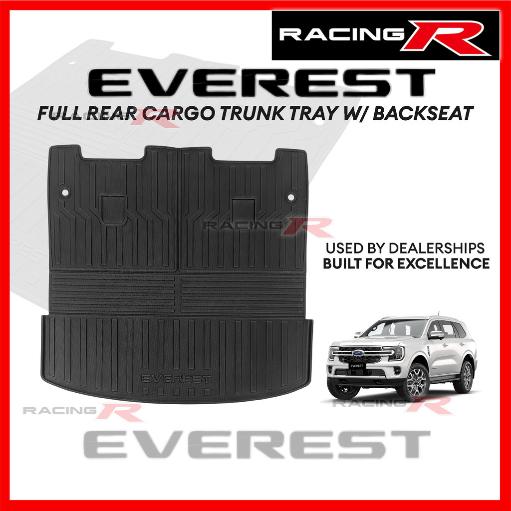 Next-Gen Ford Everest 2022 to 2025 Bendable Full Cargo Trunk Tray with ...