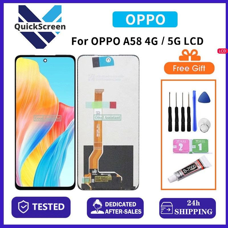 [QuickScreen] For OPPO A58/K11x/F23/Realme C55/ 11 5G LCD DIsplay Touch Screen | Shopee Philippines