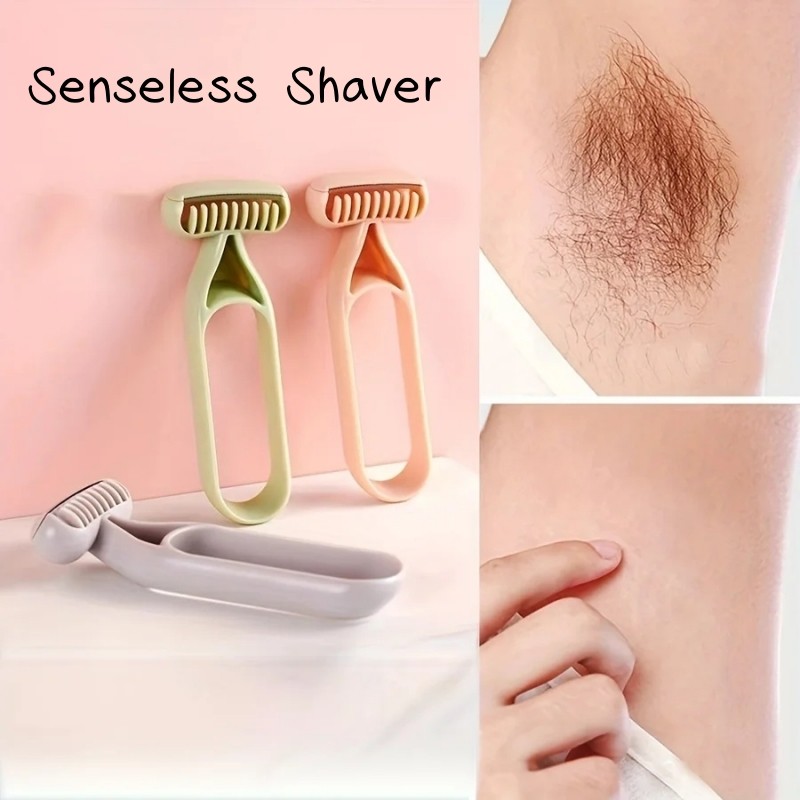 Senseless Armpit Hair Knife Unisex Leg Hair Shaving Knife Portable ...