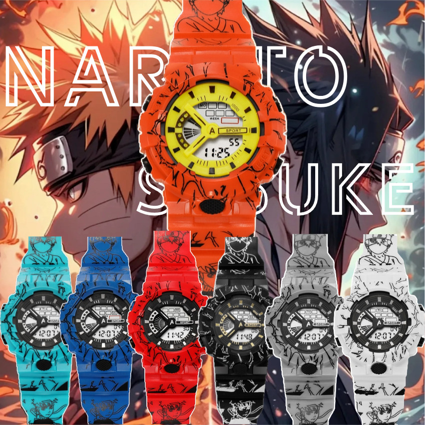Whirlpool Naruto Hokage Co branded Electronic Watch for Men and Women ...