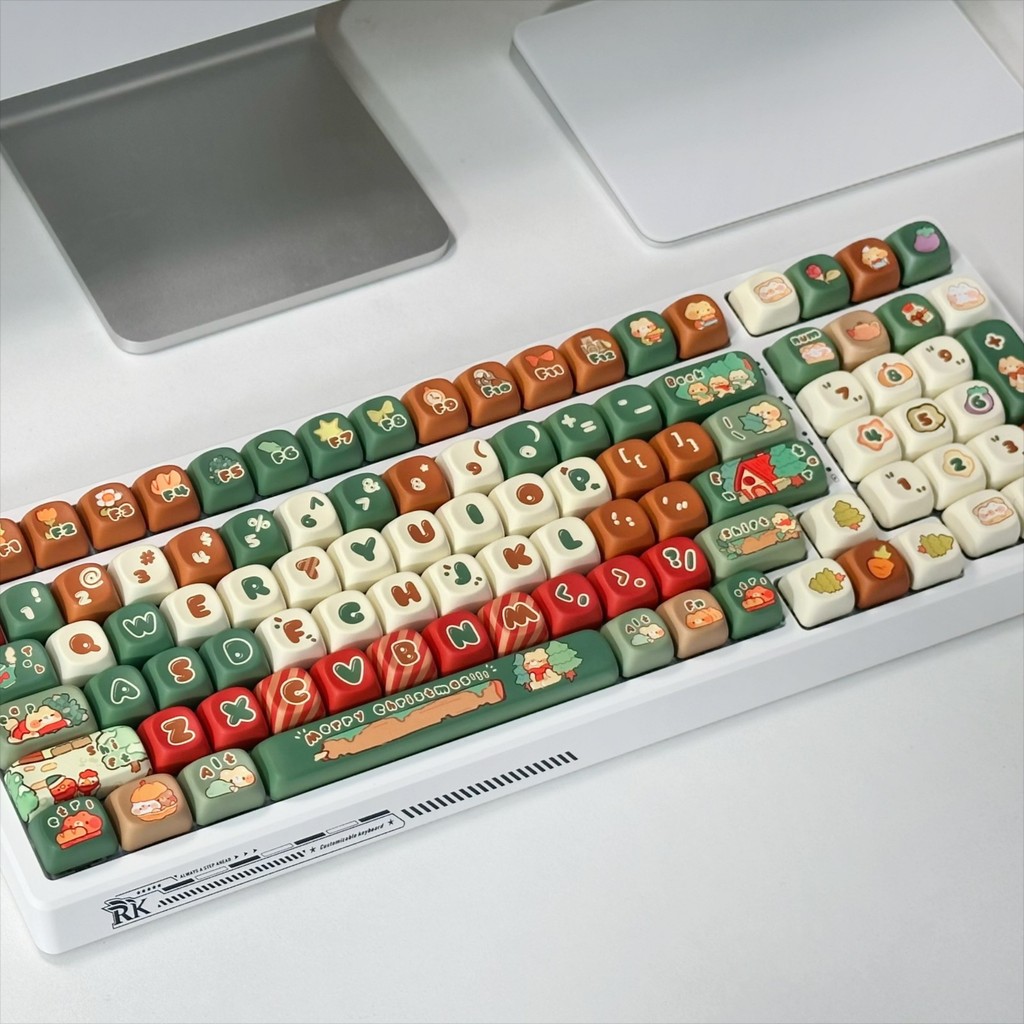 Gingerbread Man Keycap MOA Profile PBT Five-sided Dye Sublimation ...