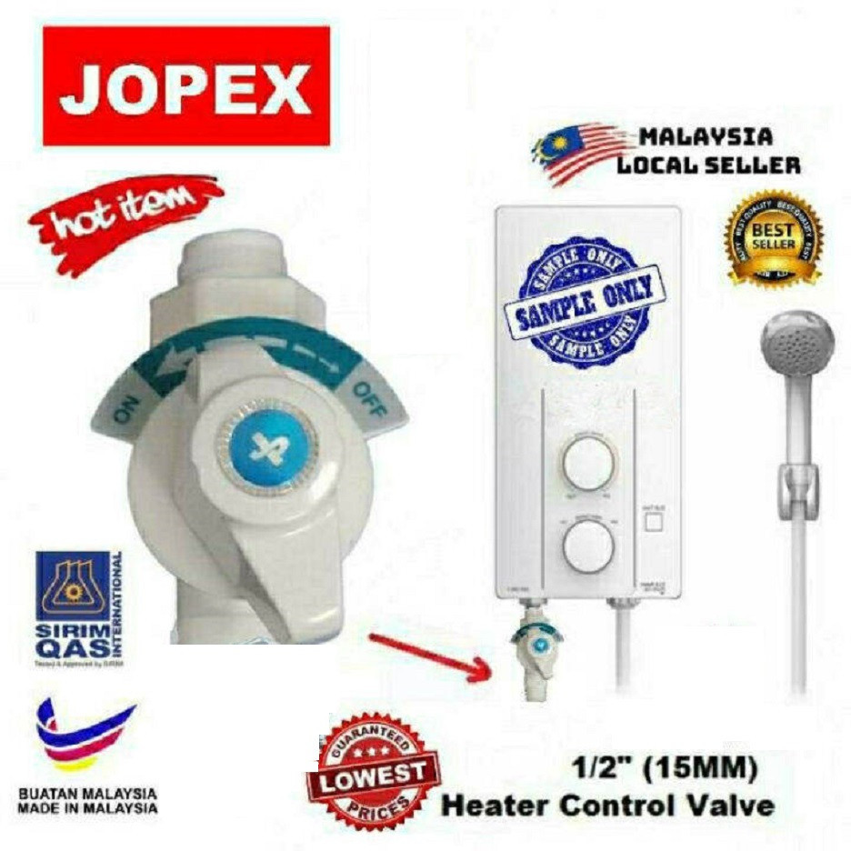 JOPEX Water Heater Valve Water Heater Shower Control Valve Stop Valve ...