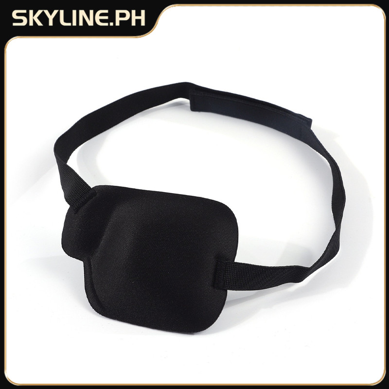 SKY Single Pirate Eye Patch Black 3D Medical Eye Patch Unisex Eye Patch ...