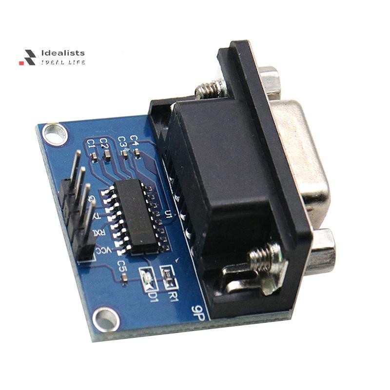 Idealist MAX3232 RS232 To TTL Serial Port Converter Module Connector ...