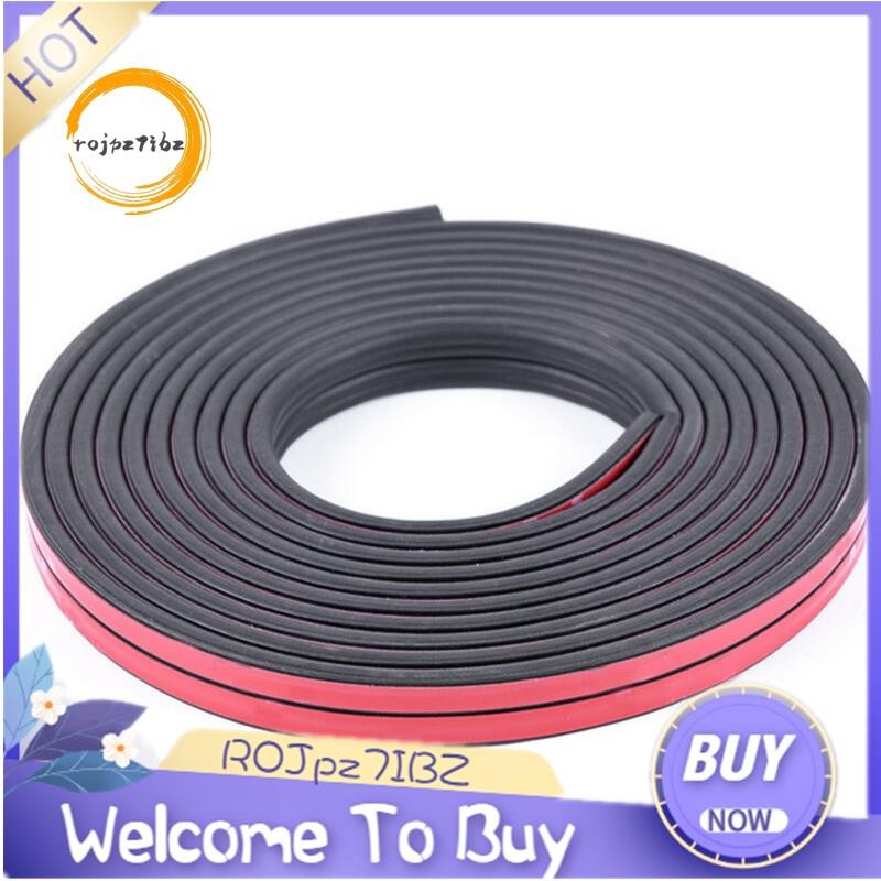 Universal 5M B Type Car Door Edge Trim Rubber Seal Strip Anti-Dust ...