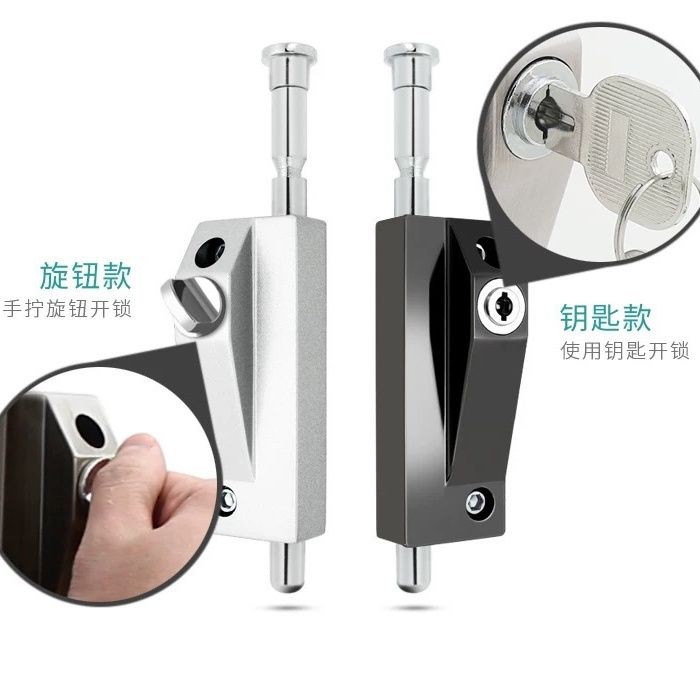 Revolving Door Latch Lock Frameed Door Surface Mounted Ground Latch ...