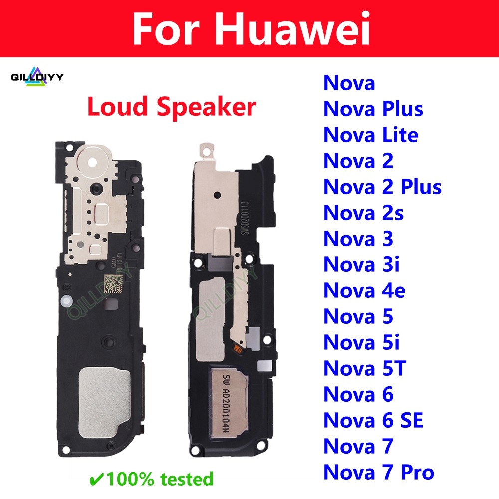 1pcs Loudspeaker For Huawei Nova 2 2s 3 3i 4e 5 5i 5T 6 SE Plus Lite 7 Pro 5G Loud Speaker ...