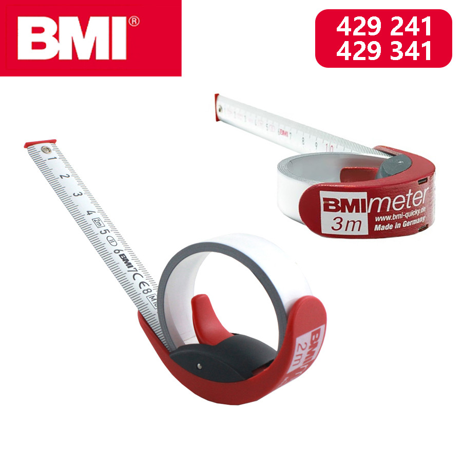 BMI 2m/3m Precision Quick Telescopic Tape Measure with Mm Graduation ...