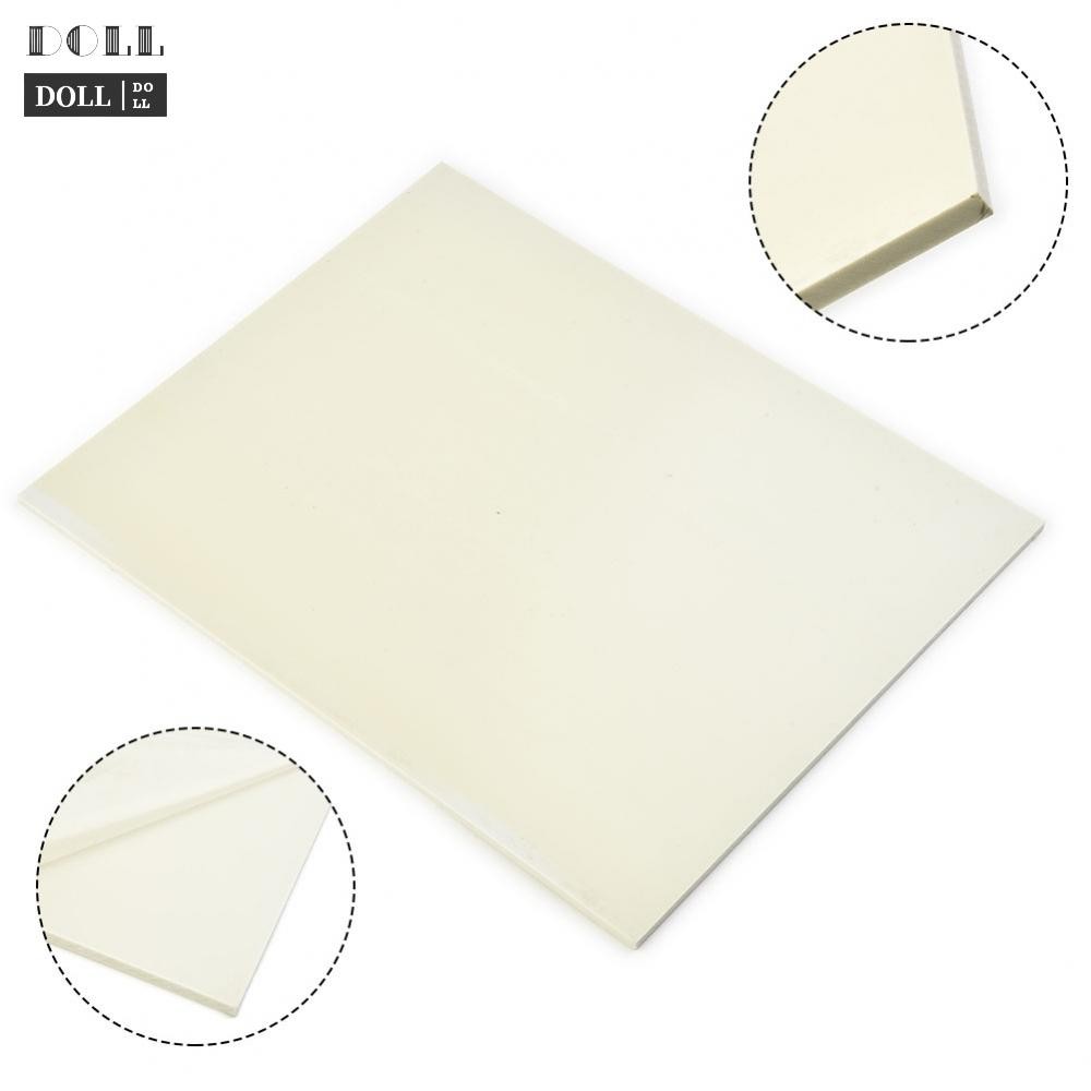 【DOLL】ABS Plate Model Plastic Flat Sheet White Color Ideal for Scene ...