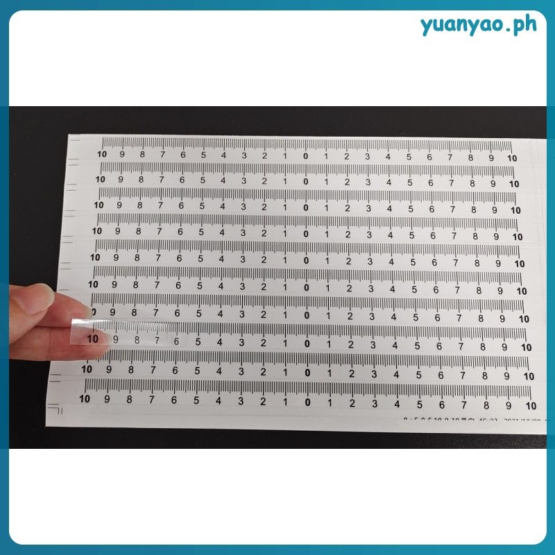 Measuring Tape Measure Scale with Adhesive Workbench Ruler for ...