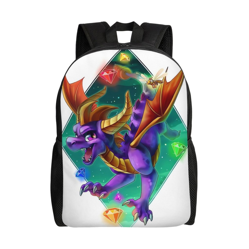 Spyro The Dragon New Style Backpack School Bag Boy Girl cartoon cute ...