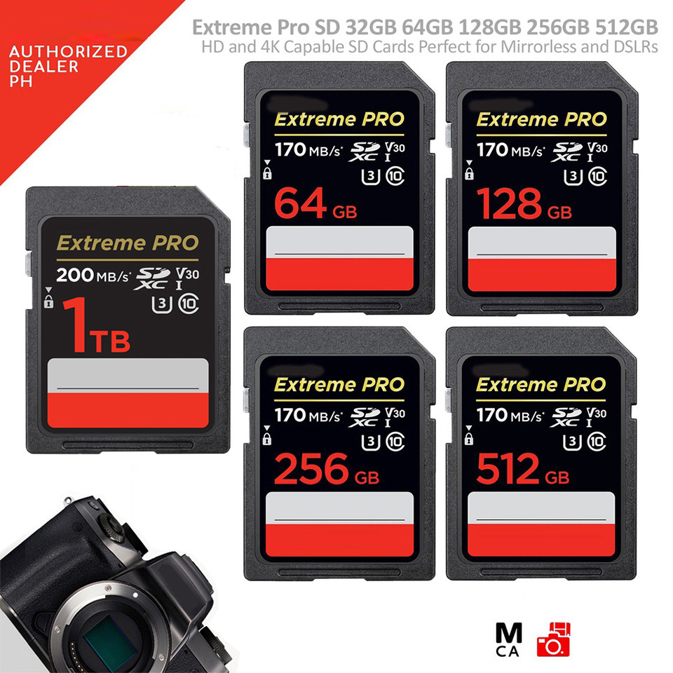 Extreme Pro memory card SD Card 32GB 64GB 128GB 256GB 512GB 1TB for ...