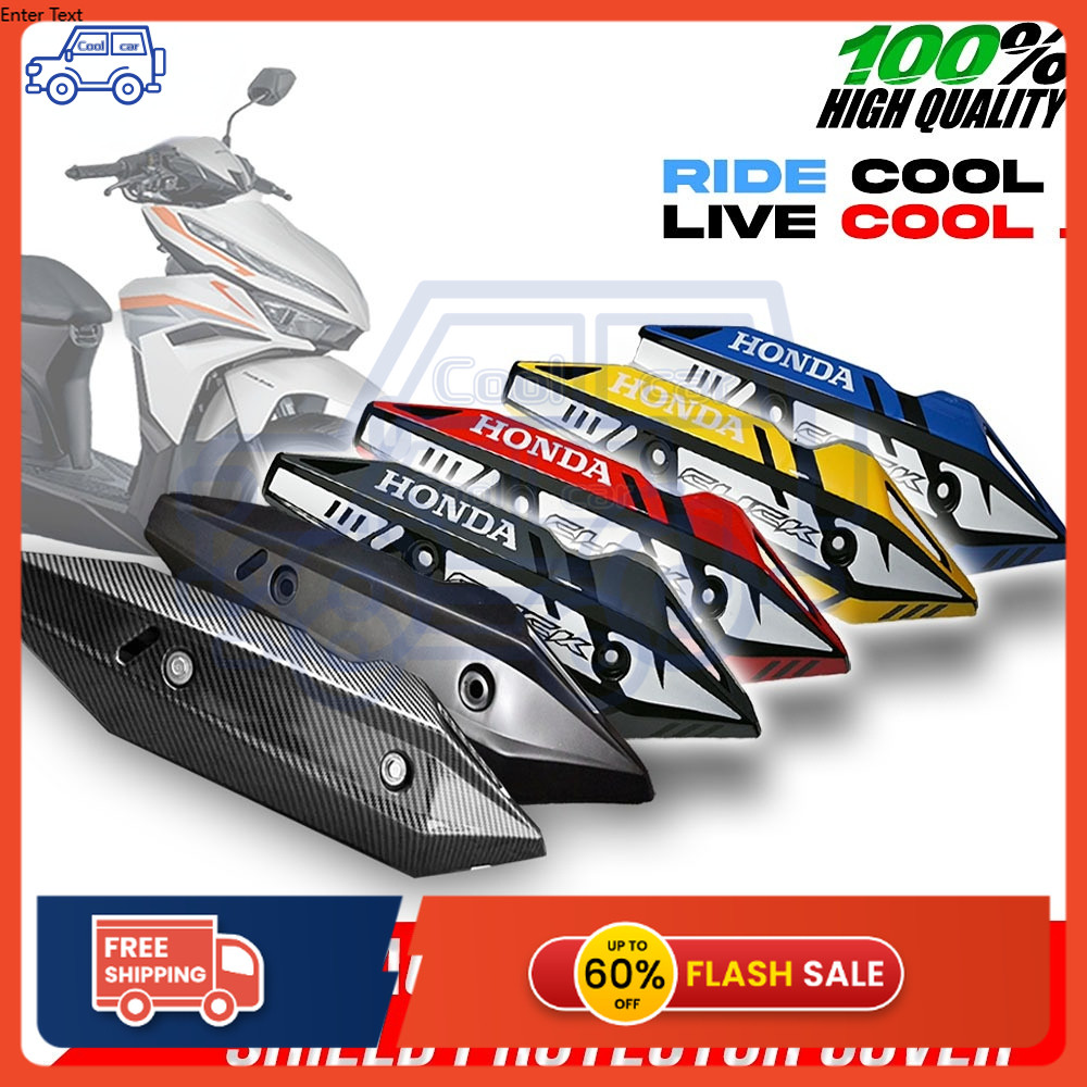 HONDA CLICK V3 CLICK V2 CLICK V1 GAME CHANGER MUFFLER COVER FOR HONDA ...