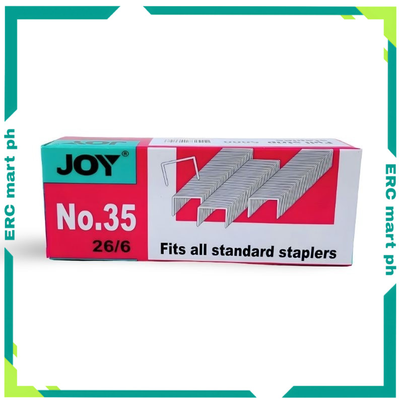 ERC JOY Staples Stapler Wire No. #35 #10 Standard Durable Heavy Duty ...