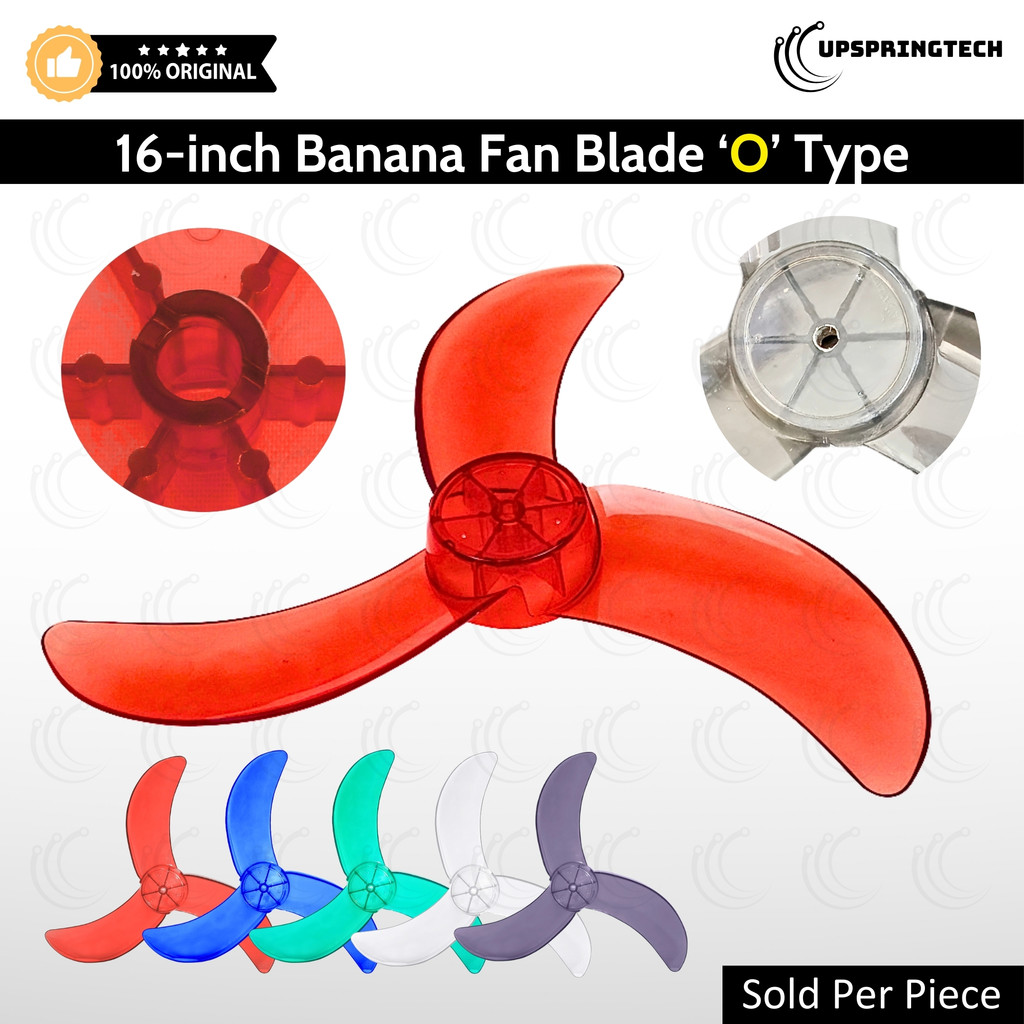 Universal Electric Fan Blade 16-Inch – Elesi Type Replacement, Round ...