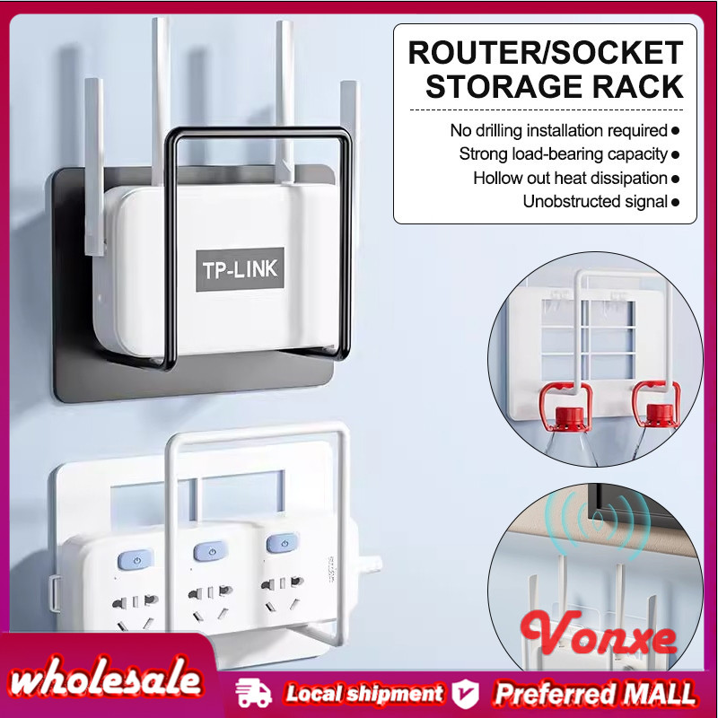 Wall Mounted Rack, Router Placement Socket, Wall Mount Fixture, Wifi ...