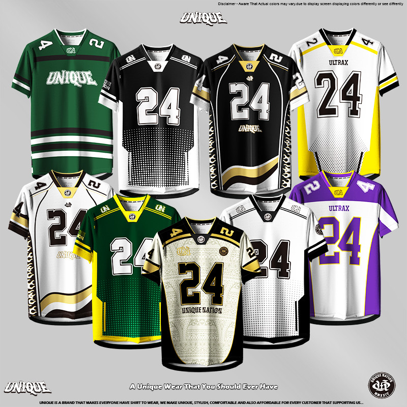 UNIQUE 2025 EDITION DESIGN PRINTED SHORT SLEEVE NFL COLLAR | Shopee ...