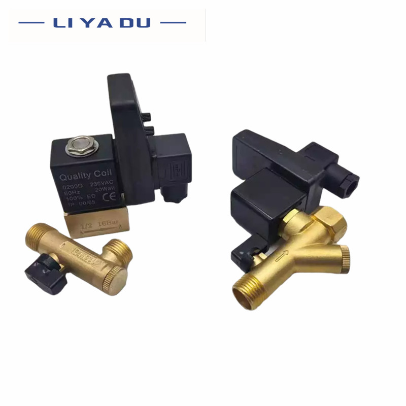 1/2 electronic drain valve Air compressor filter dry air storage tank ...