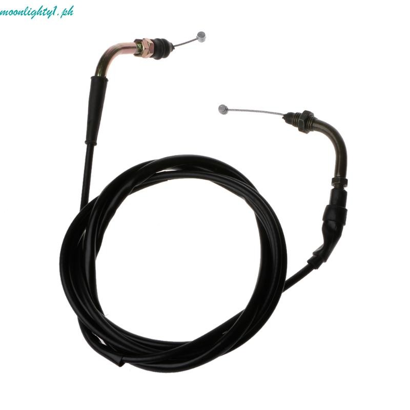Motorcycle Throttle Cable Scooter Accelerator Cables GY6 Engine For ...