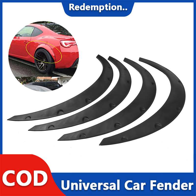 Flexible 4Pcs Universal Car Body Kit – Custom Fender Extensions for ...
