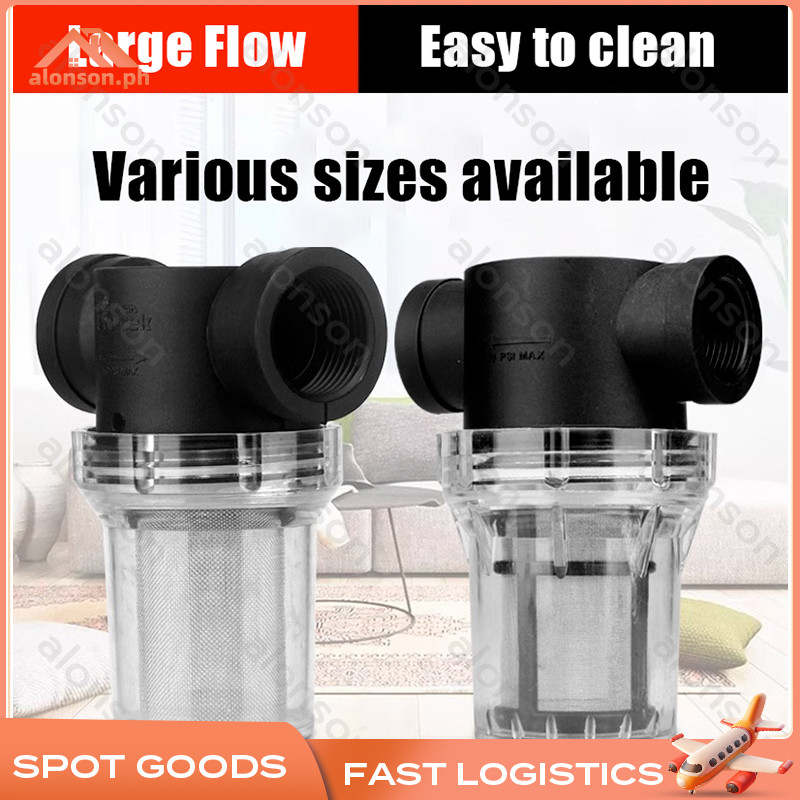 Plastic pipe filter water inlet filter tap water filter screen small ...