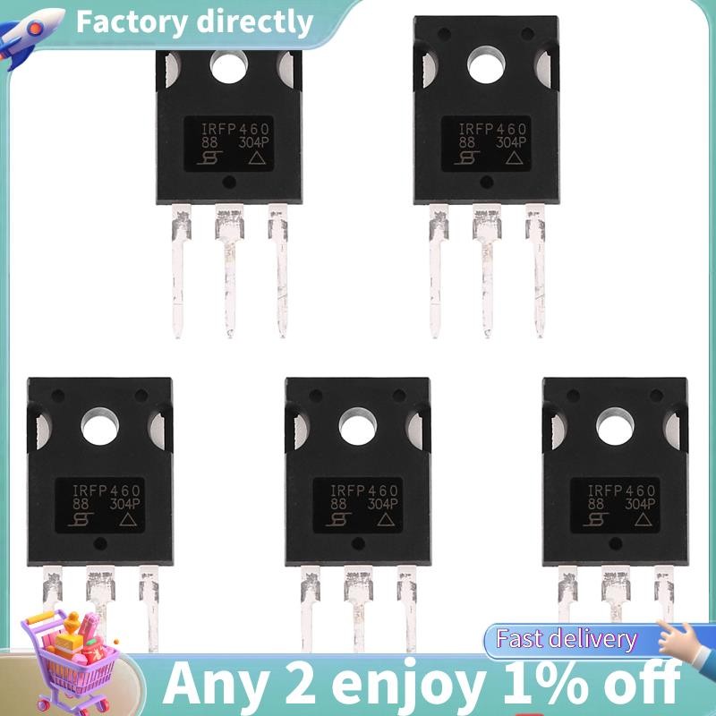 LU-5pcs 5X IRFP460 20A 500V Power MOSFET N-Channel Transistor | Shopee Philippines