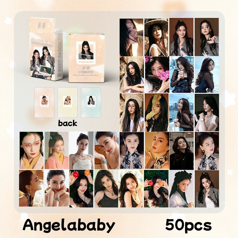 50-55pcs Chinese Drama Actor Andy Yang Zi Angel Zhao Jinmai Hologram ...