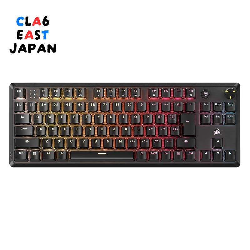 CORSAIR K70 CORE TKL MLX RED Switch Black Gaming Keyboard Japanese ...