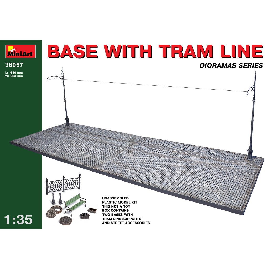 MiniArt 36057 1/35 Base WITH Tram Line | Shopee Philippines