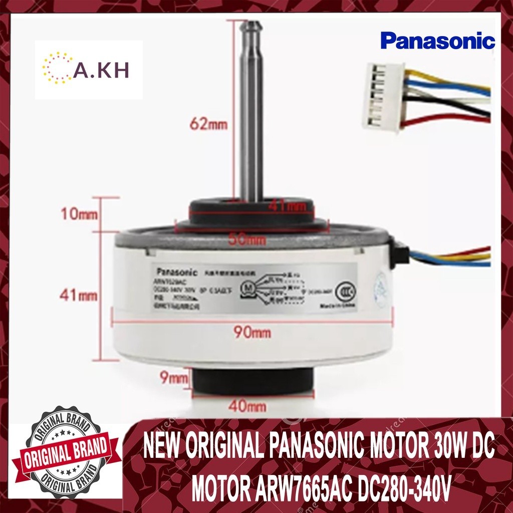 New Original Panasonic aircon Fan Motor 30W DC Motor ARW7665AC DC280 ...