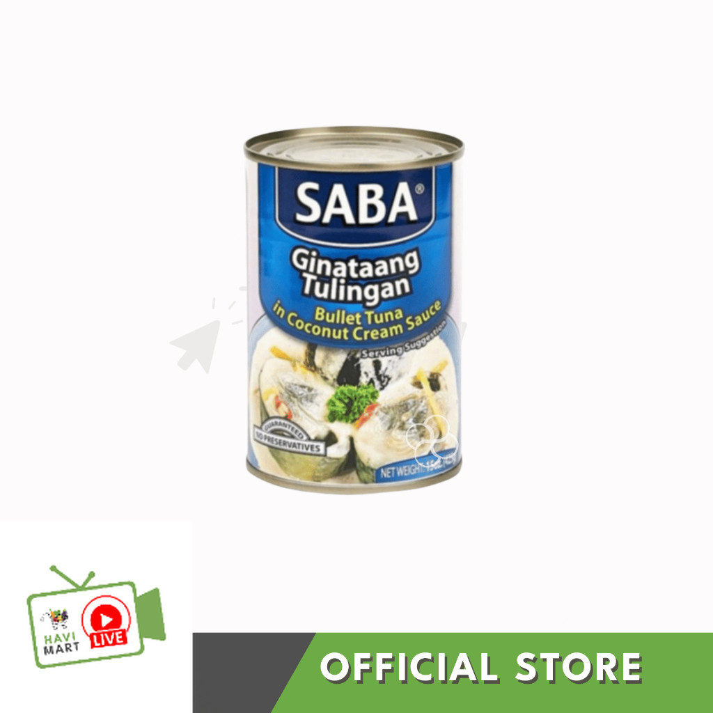 HAVI LIVE SABA GINATAANG TULINGAN 425G | Shopee Philippines