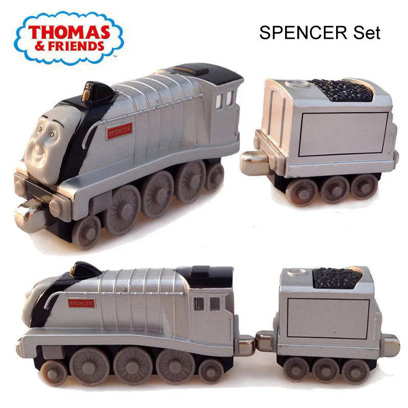 Genuine Thomas and Friends Toys Set Striking Silver Express Train ...