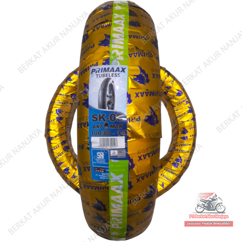 Primaax sk06 100 80 14 Tubeless sk 06 Ant man Tire Vario Lexi Bonus ...