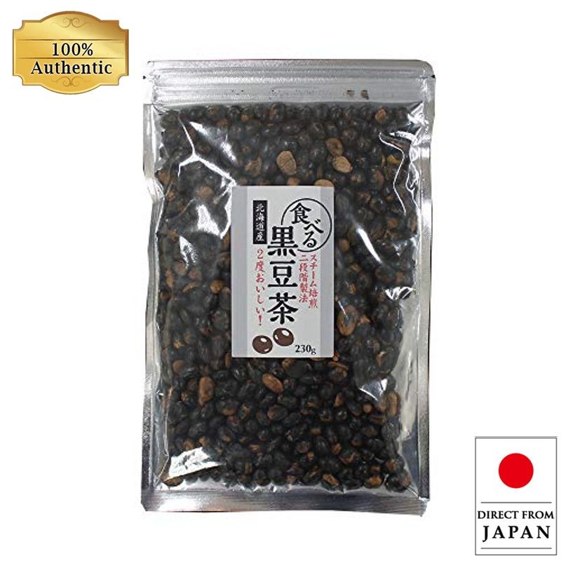 Tea no Kokoro Edible Black Soybean Tea Domestic Hokkaido 100% 230g ...