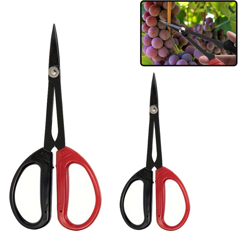 Grape Pruning Scissors Garden Pruning Scissors Stainless Steel Long ...