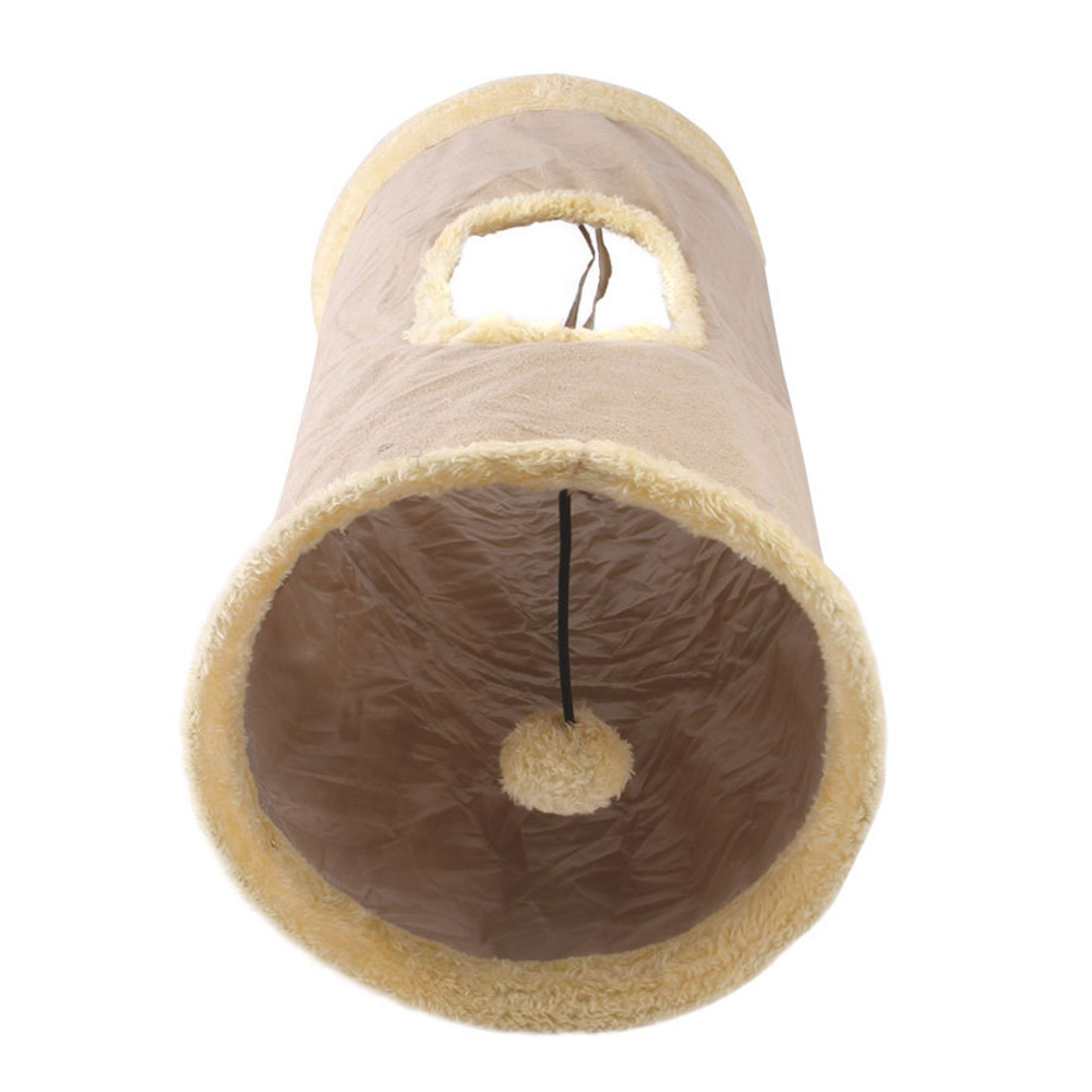 [Seriena.ph] Cat Tunnel Collapsible Plush Channel Foldable Cat Play ...