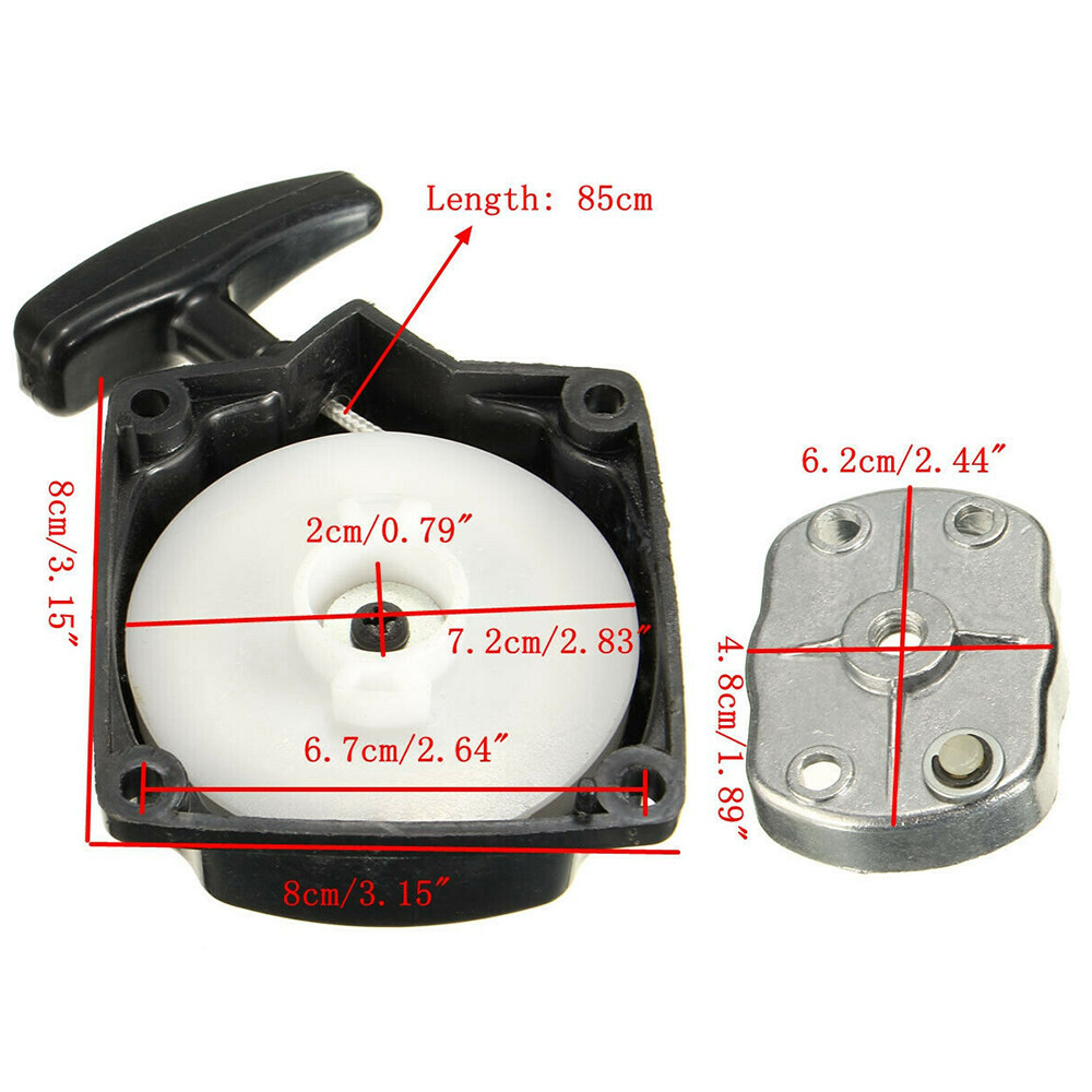 GG+1 Set Recoil Pullstart Pull Starter Assembly Strimmers Lawnmowers ...