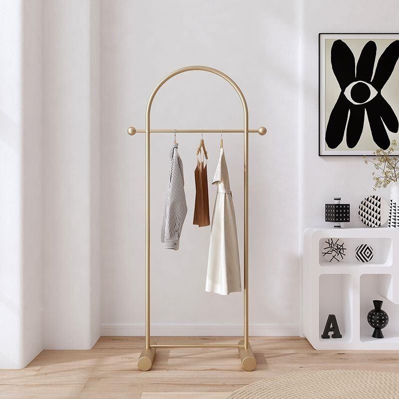 Nordic Simple Non-Covering Clothes Rack Bedroom Corner Coat Rack ...
