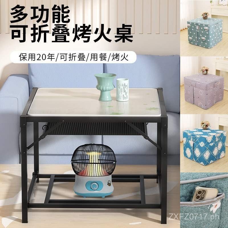 Stainless Steel Folding Zhigao Household Heating Table Dining Table ...