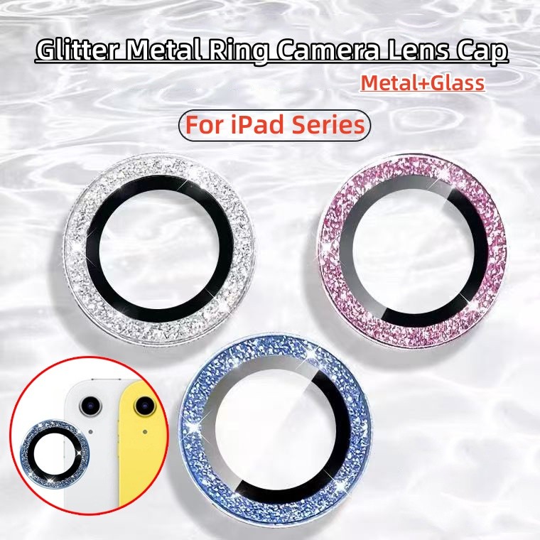 Glitter Metal Ring Camera Lens Protector for ipad Air 13 A16 2025 Air 5 ...