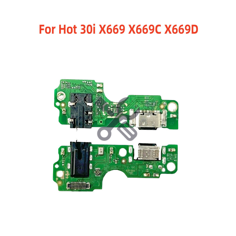 USB charging board port For Infinix Hot 30i X669 X669C X669D Charging ...