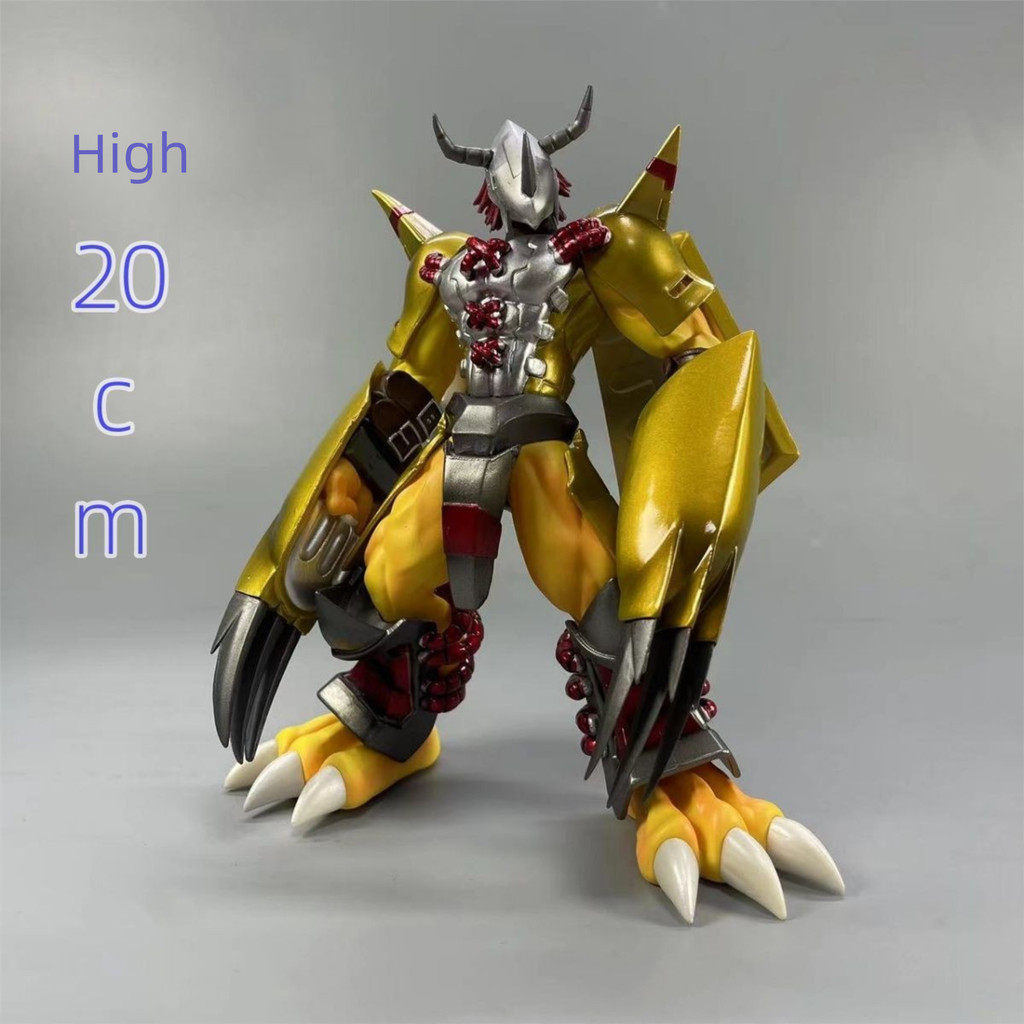 Anime Digimon GK Fighting Dragon Tyrannosaurus Beast Figure Dark ...