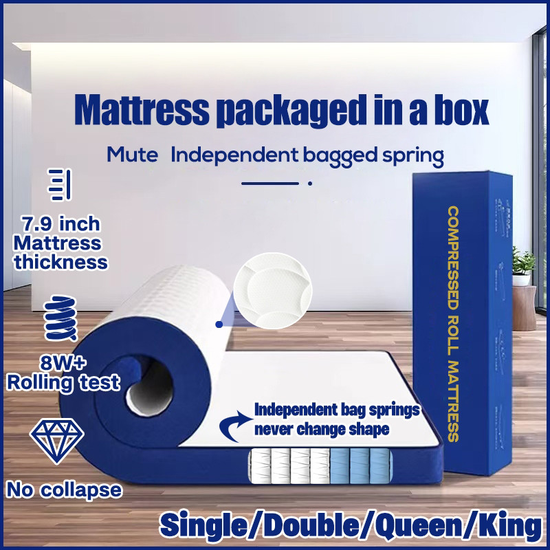8 inch memory mattress independent spring mattress foam mattress/Single ...