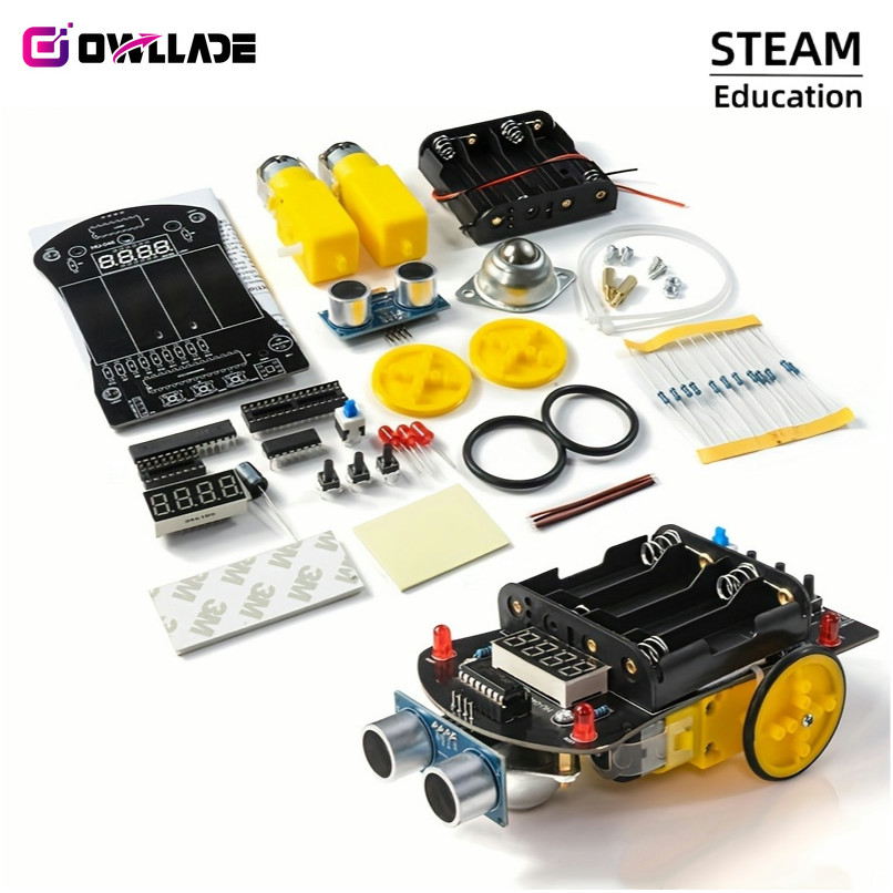 OWLLADE Stem Educational Toys for Kids Birthday Gift for Boys DIY Smart ...