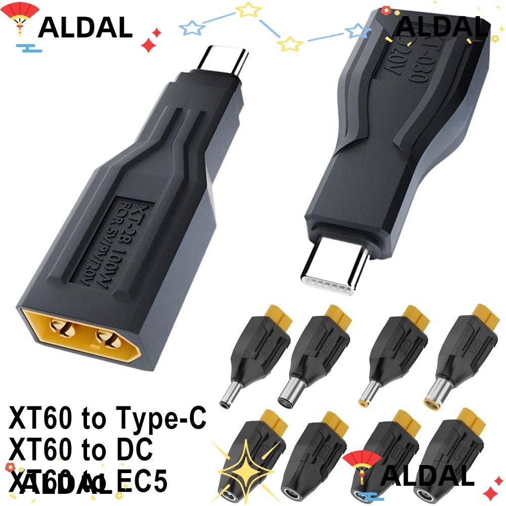 ALDAL USB C to XT60 Adapter, 5525 7450 100W XT60 to EC5 Converter, 20V ...