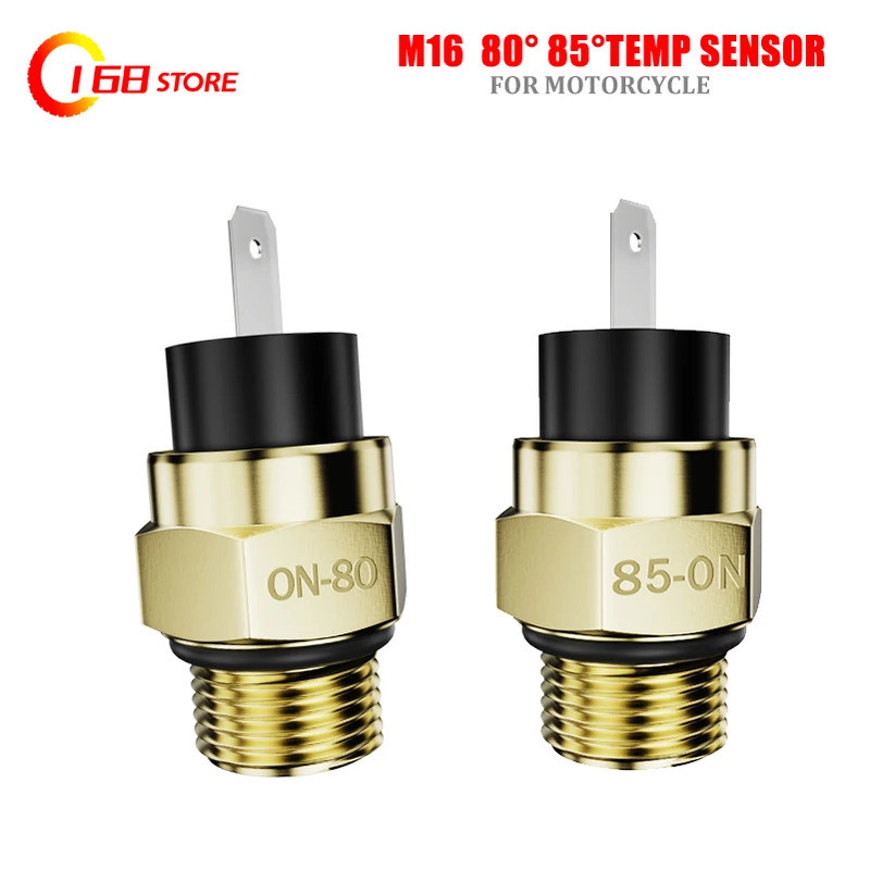 M16 80/85 Water Temperature Sensor Radiator Cooling Fan Thermo Switch For Honda Water Tank ...