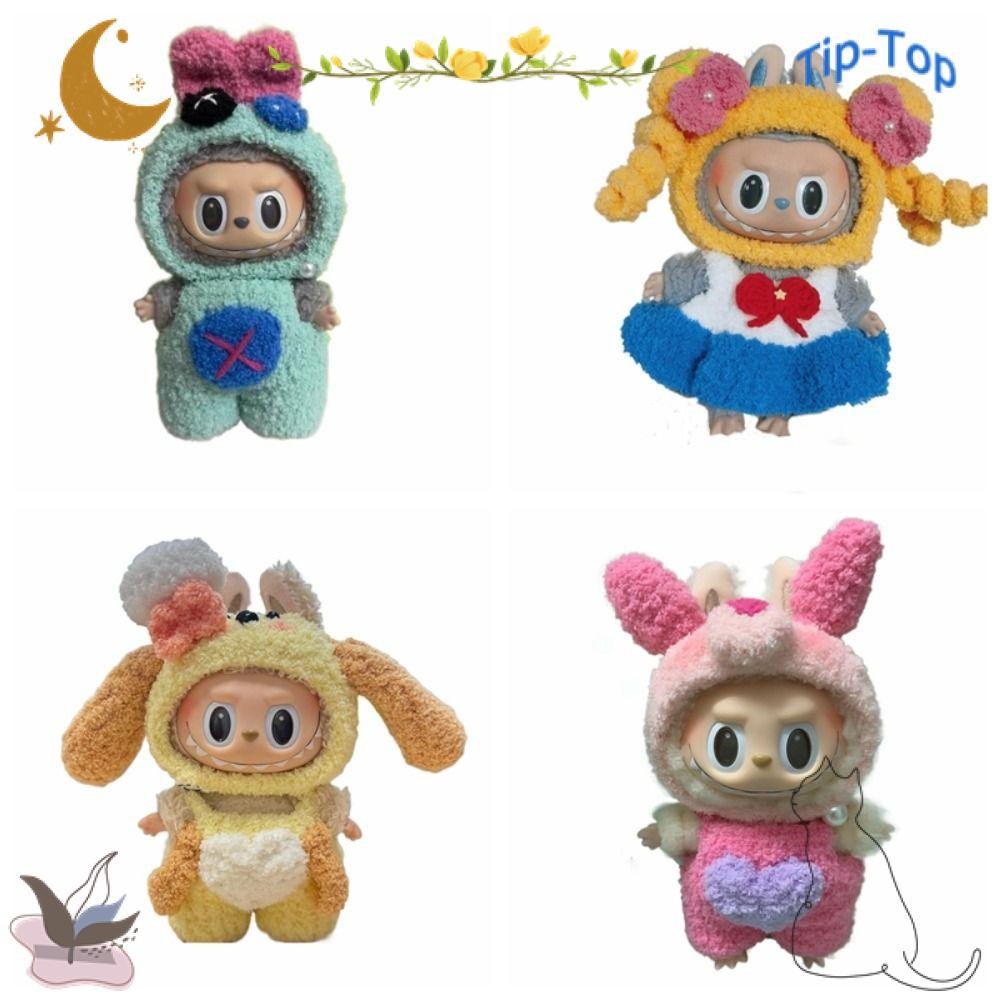 TIP-TOP Labubu Doll Clothes, Kawaii Durable Doll Accessories, Multi ...