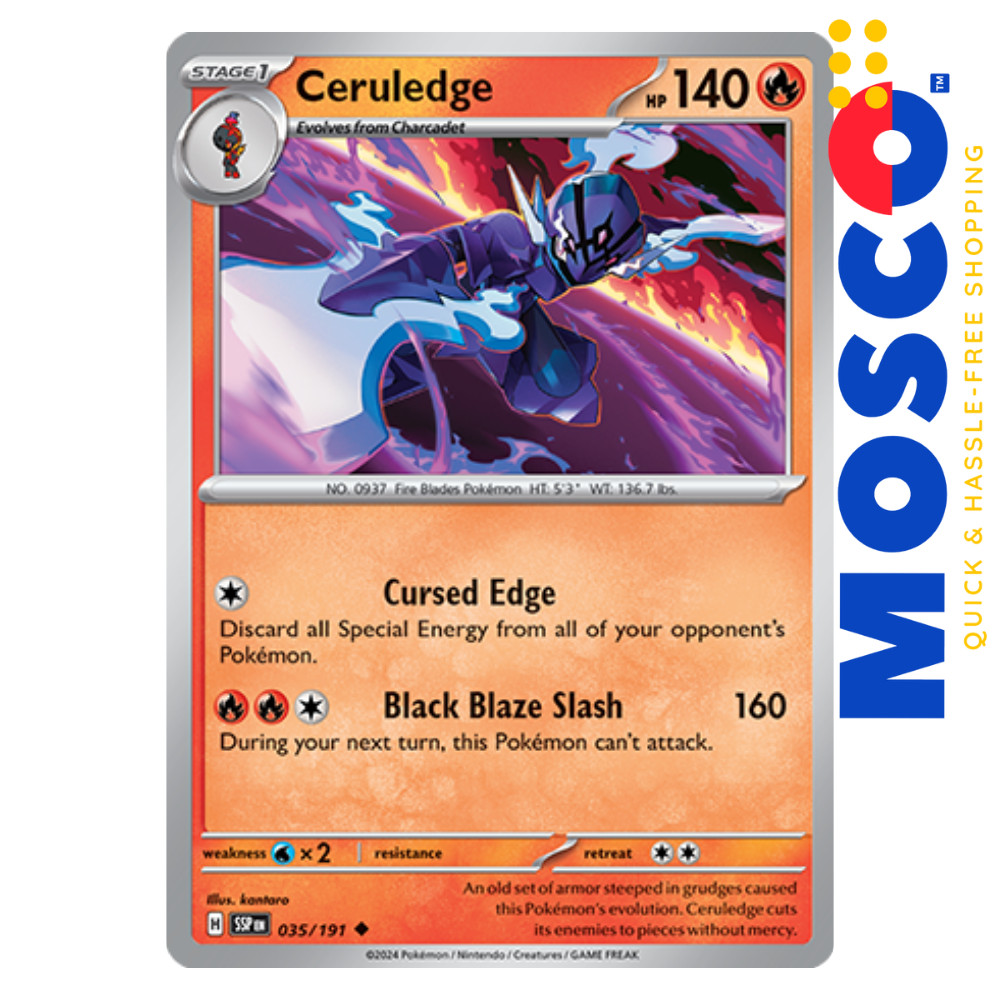 Ceruledge - 035/191 Surging Sparks | Pokemon TCG | Shopee Philippines