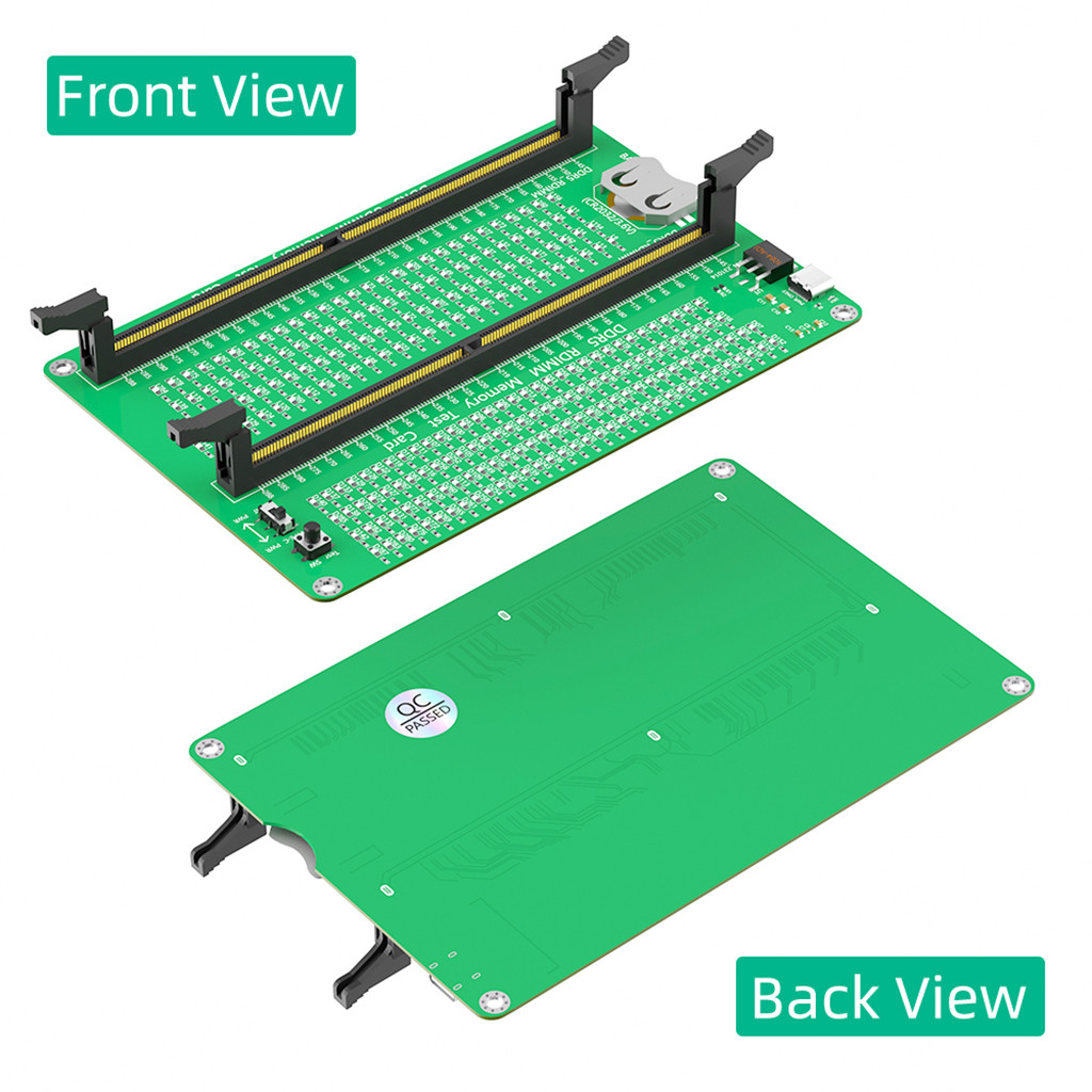 Ddr5 Rdimmudimm Memory Tester With Long Latch Desktop Computer Ddr5 Memory Test Card With Led